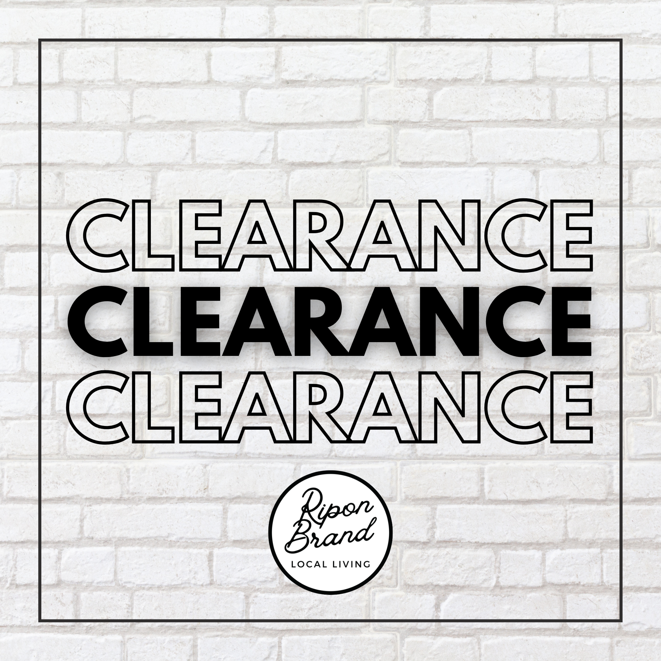 Ripon Brand Clearance – Ripon Print Studio